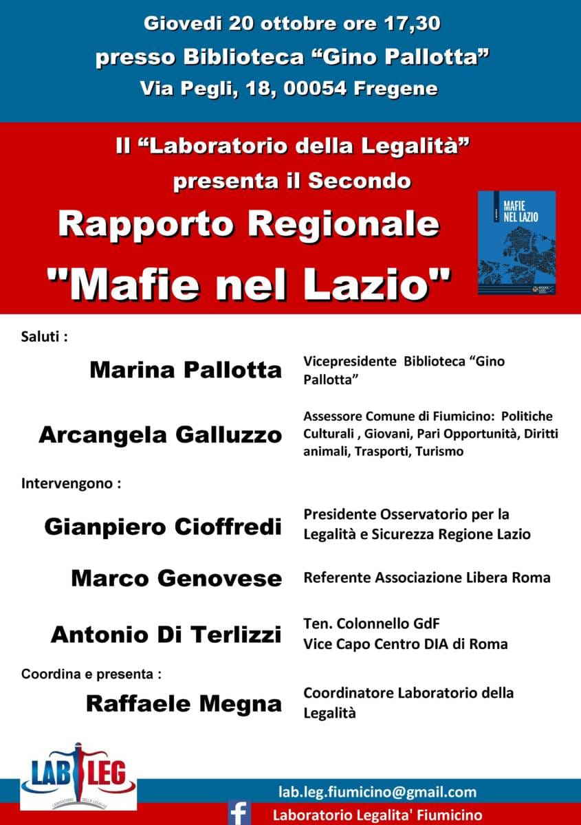 Il 20 ottobre prossimo, alle ore 17,30 presso la Biblioteca Gino ...
