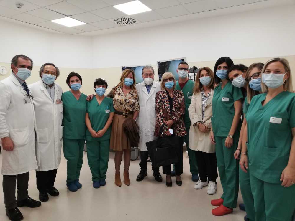 L'Endoscopia del San Paolo si dota dell'Olympus Oip-1 • Terzo Binario News