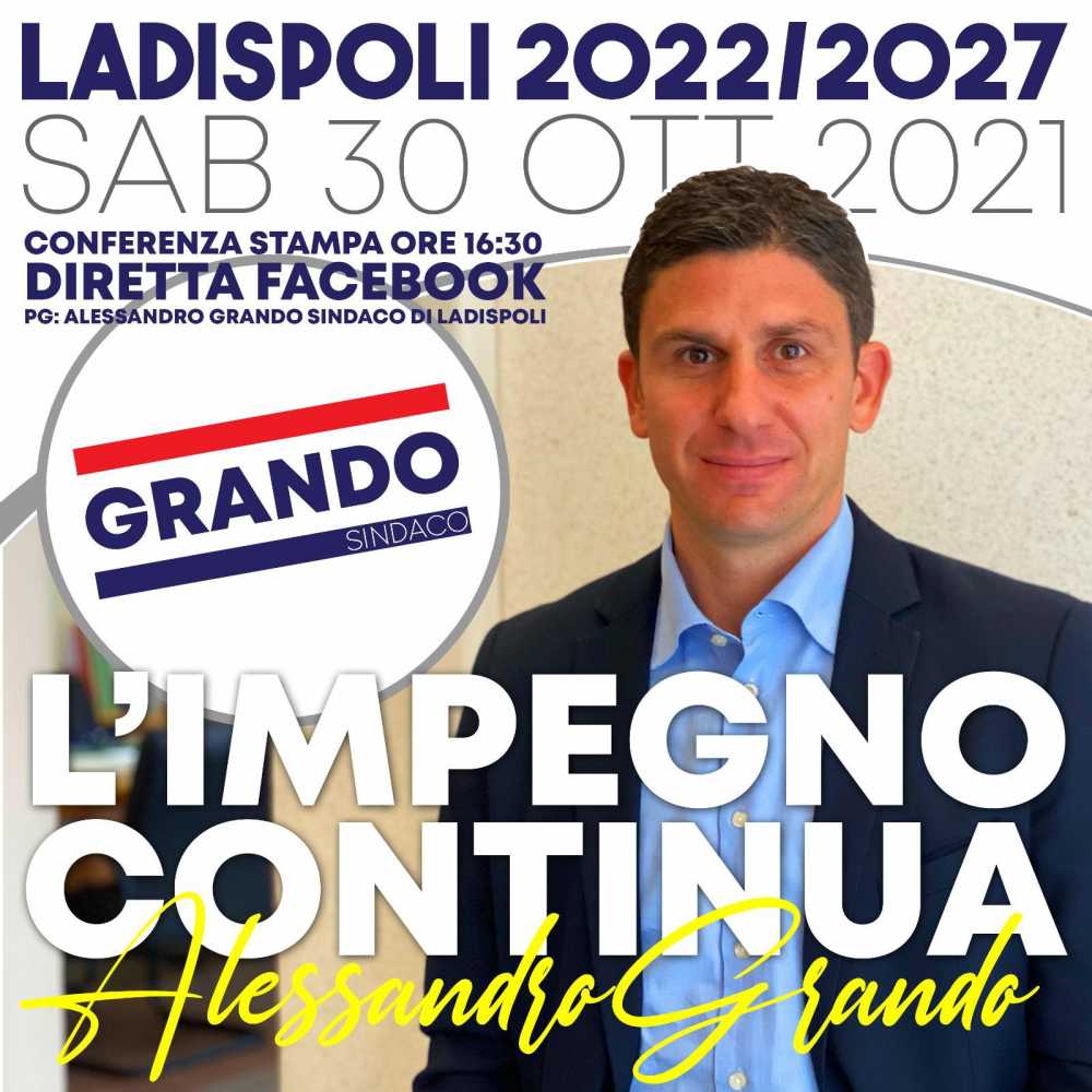 Ufficiale Grando Si Ricandida A Sindaco A Ladispoli • Terzo Binario News