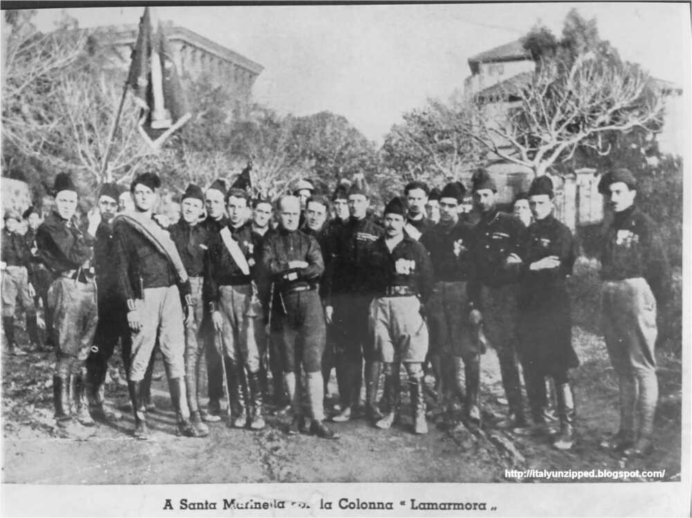 La Marcia su Roma attraverso Santa Marinella nella ricostruzione di ...