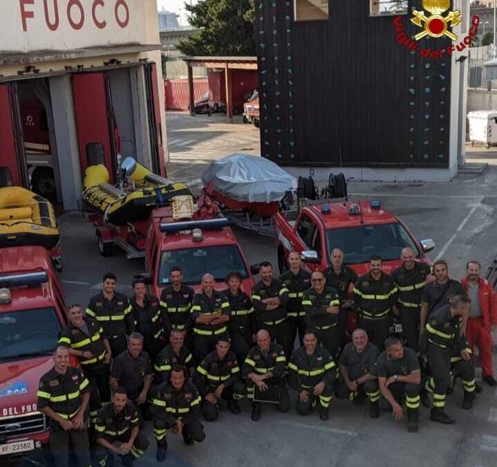 Prove tecniche di alluvione per i pompieri di Civitavecchia • Terzo ...