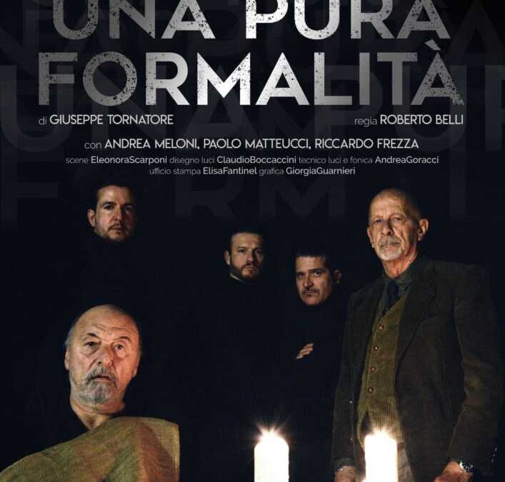 Al teatro Marconi di Roma "Una pura formalità" • Terzo Binario News