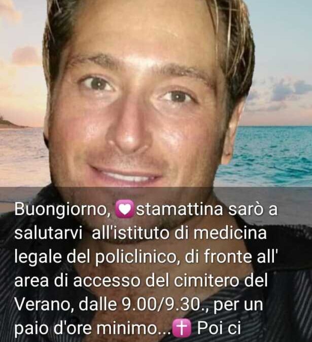 Lunedì ad Allumiere i funerali di David Conti • Terzo Binario News