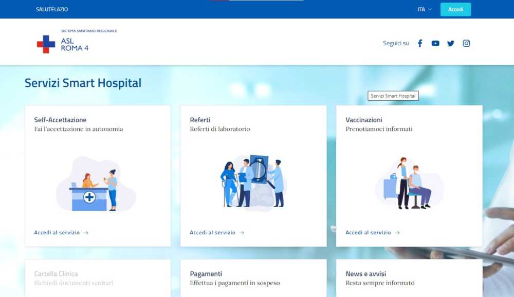 La app Smart Hospital - Asl Roma 4 si arricchisce di due nuove ...