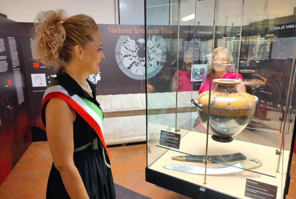 Inaugurata “Machaira: la strage di Troia”, una nuova straordinaria ...