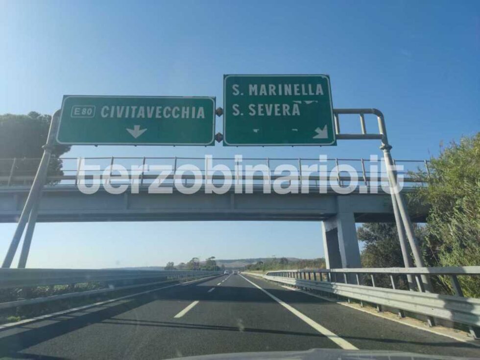 Chiude una notte il tratto di A12 fra Santa Severa e Civitavecchia Sud ...