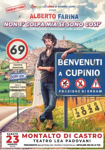 "Non è colpa mia se sono così", la comicità di Alberto Farina a ...
