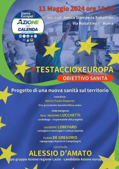 "Una nuova sanità sul territorio": domani a Testaccio incontro pubblico ...