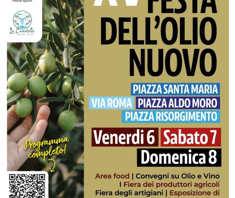 Domani comincia la Festa dell’Olio Nuovo di Cerveteri • Terzo Binario News Domani comincia la Festa dell’Olio Nuovo di Cerveteri • Terzo Binario News