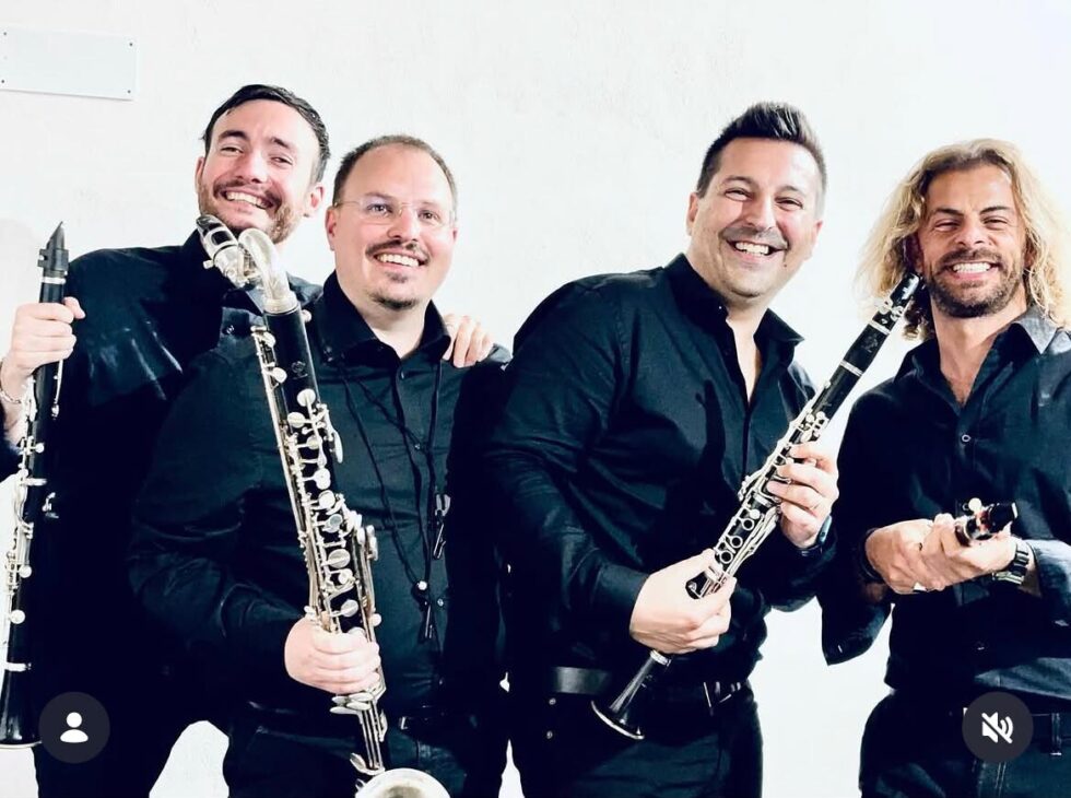 “Mezzo Forte Clarinet Quartet” in concerto e degustazioni di vini alla ...